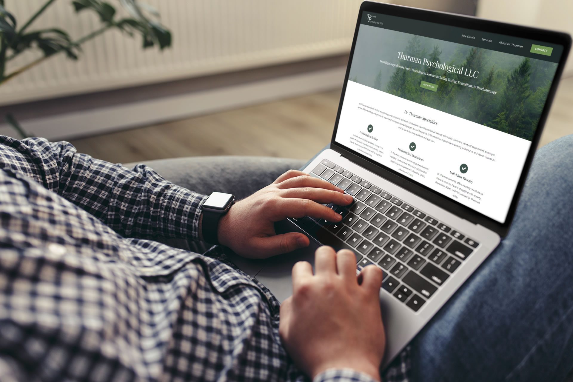 Website Redesign for Psychology Clinic | QAT Global